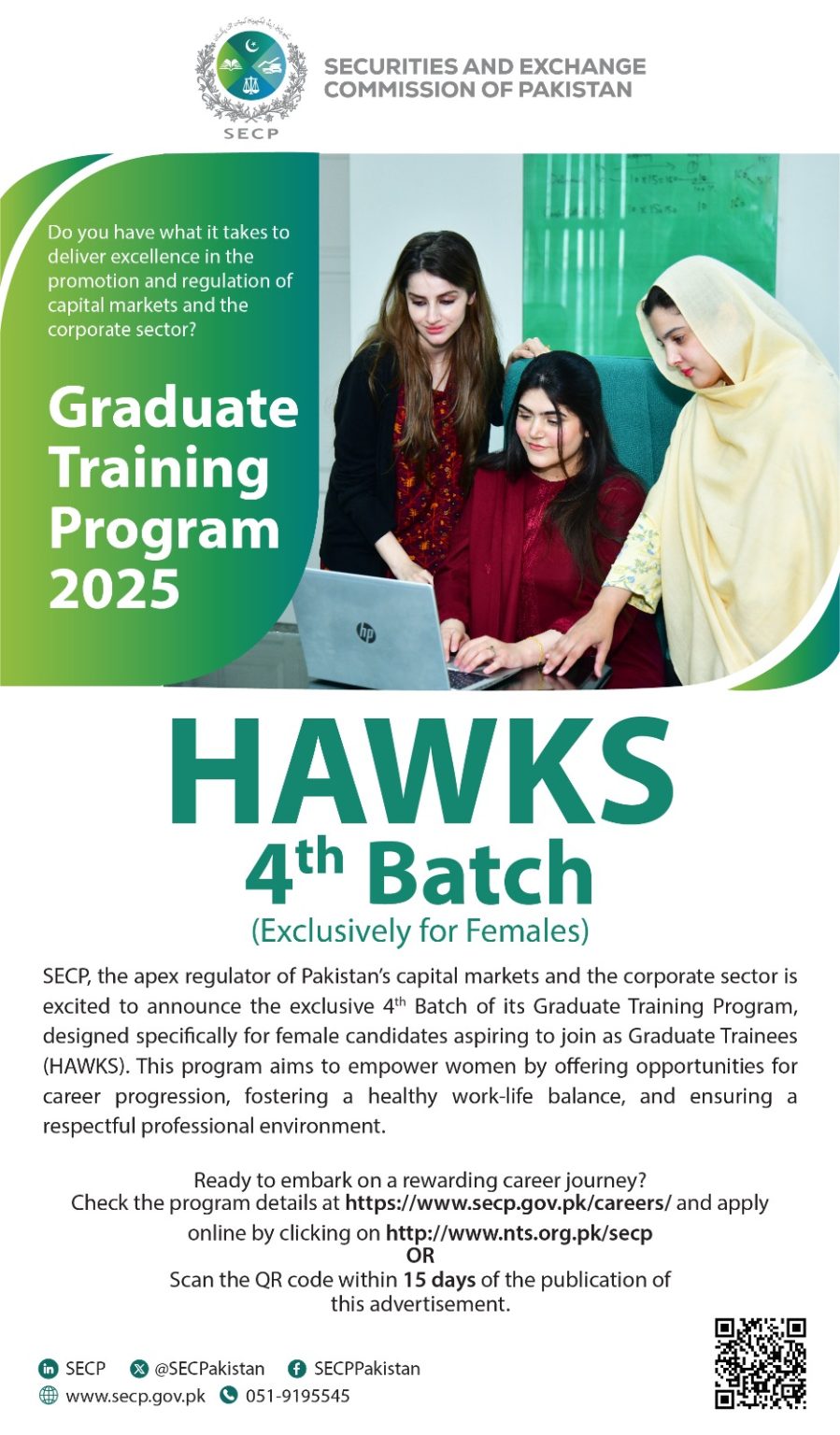Training Program- SECP Graduate Training Program 2025 – HAWKS 4th Batch ...